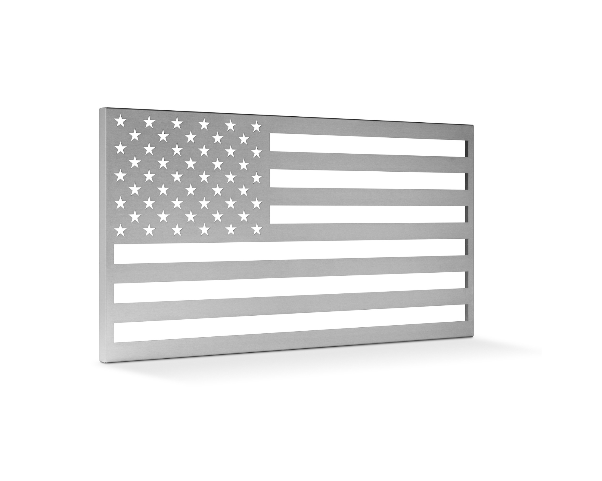 Premium 3-Dimensional Stainless-Steel American Flag | Metalworks 1776